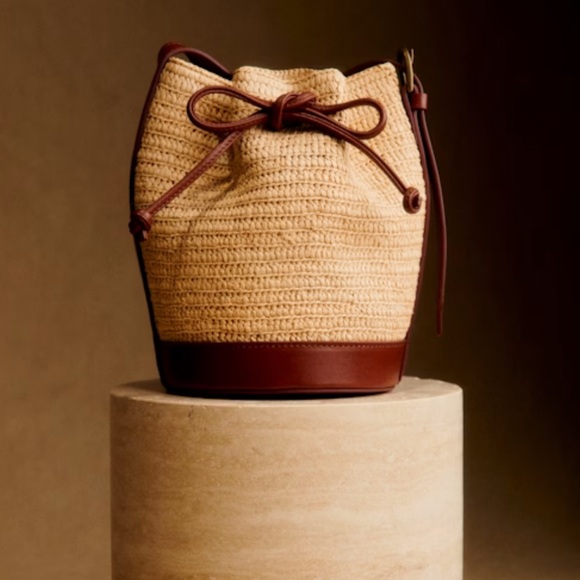 Sezane | Bags | Sezane Mini Farrow Raffia Bag | Poshmark